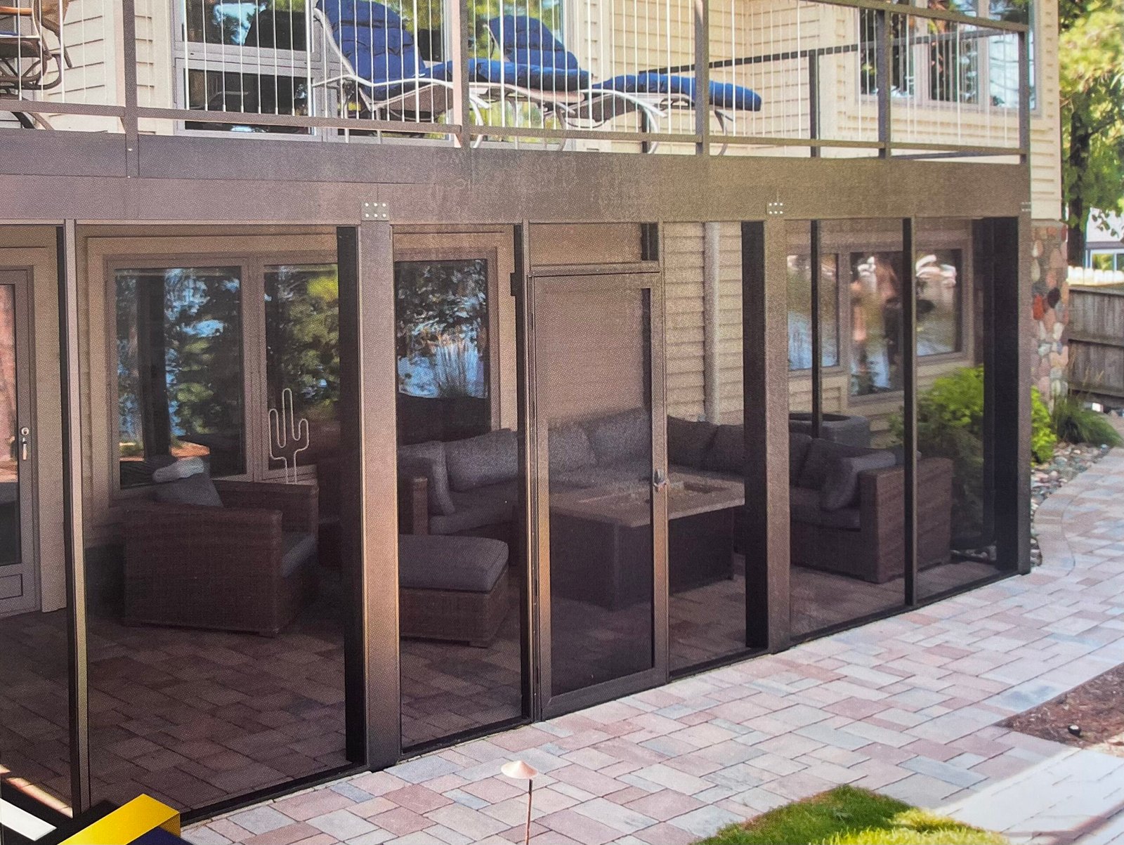 Aluminum and Glass Railing Systems for Decks and Stairs in Alberta
